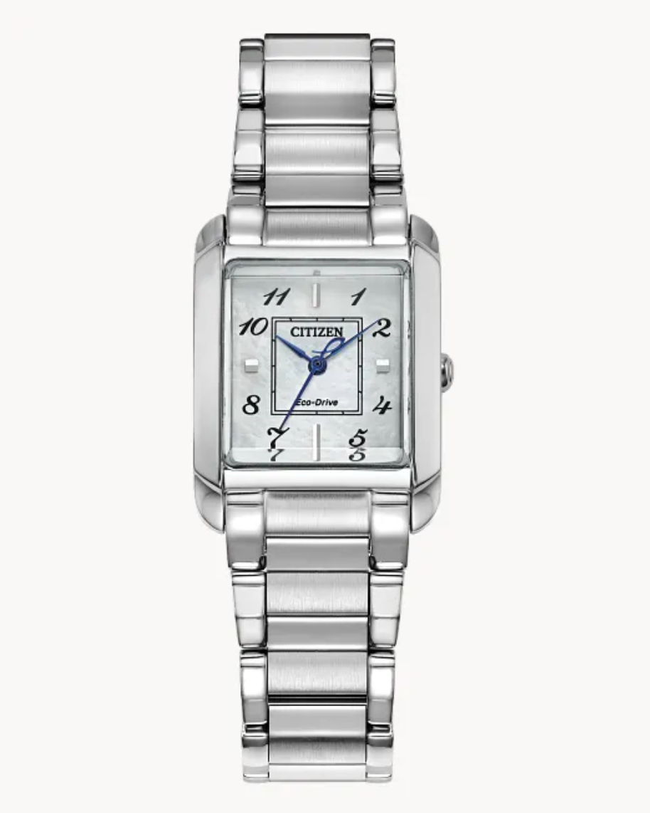 Bianca Square White Dial EM5600-52D – Matheu's