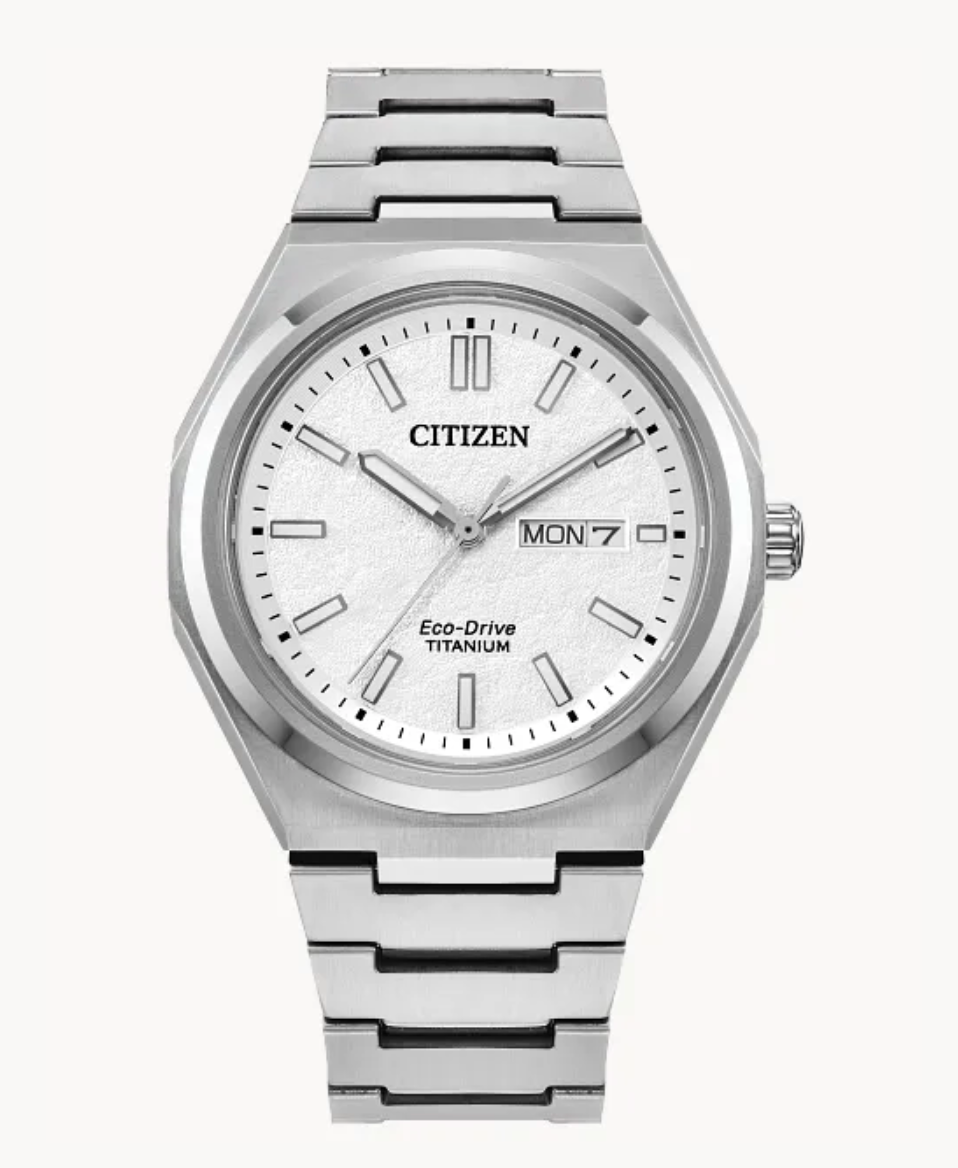 Citizen Zenshin Three Hand White Dial AW0130-85A – Matheu's